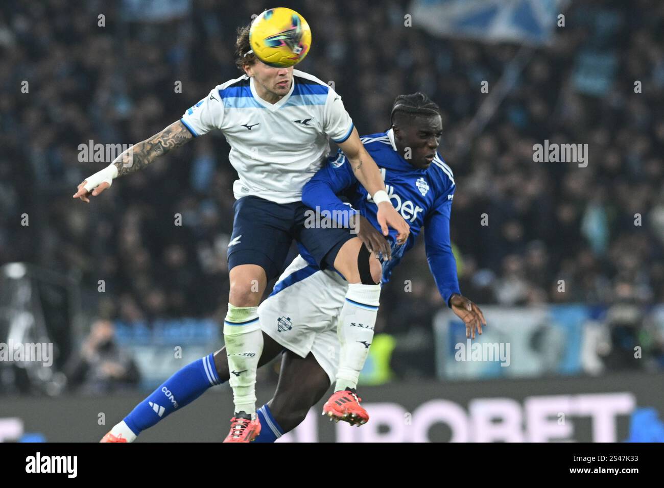 Rome, Italy, 10 Genuary,2025 Samuel Gigot of SS Lazio competes for the ...