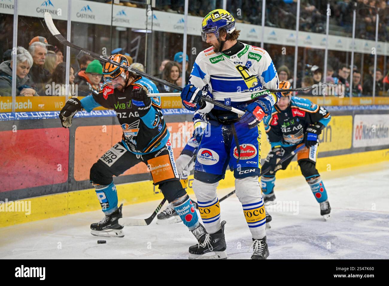 Linz, Austria. 10th Jan, 2025. LINZ, AUSTRIA -JANUARY 10: Shawn St ...