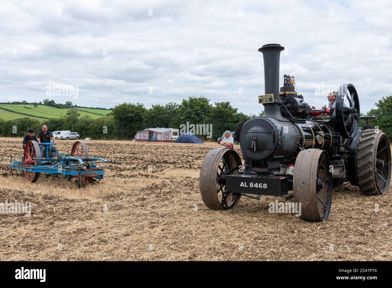 Haselbury Plucknet.Somerset.United Kingdom.August 17th 2024.A Fowler ...