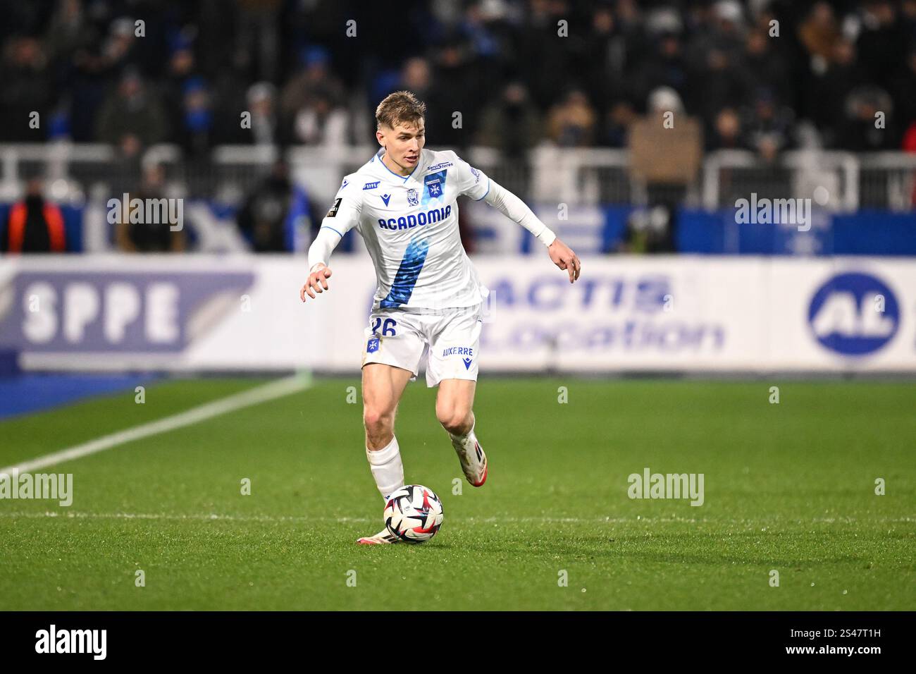 26 Paul JOLY (aja) during the Ligue 1 McDonald's match between Auxerre ...
