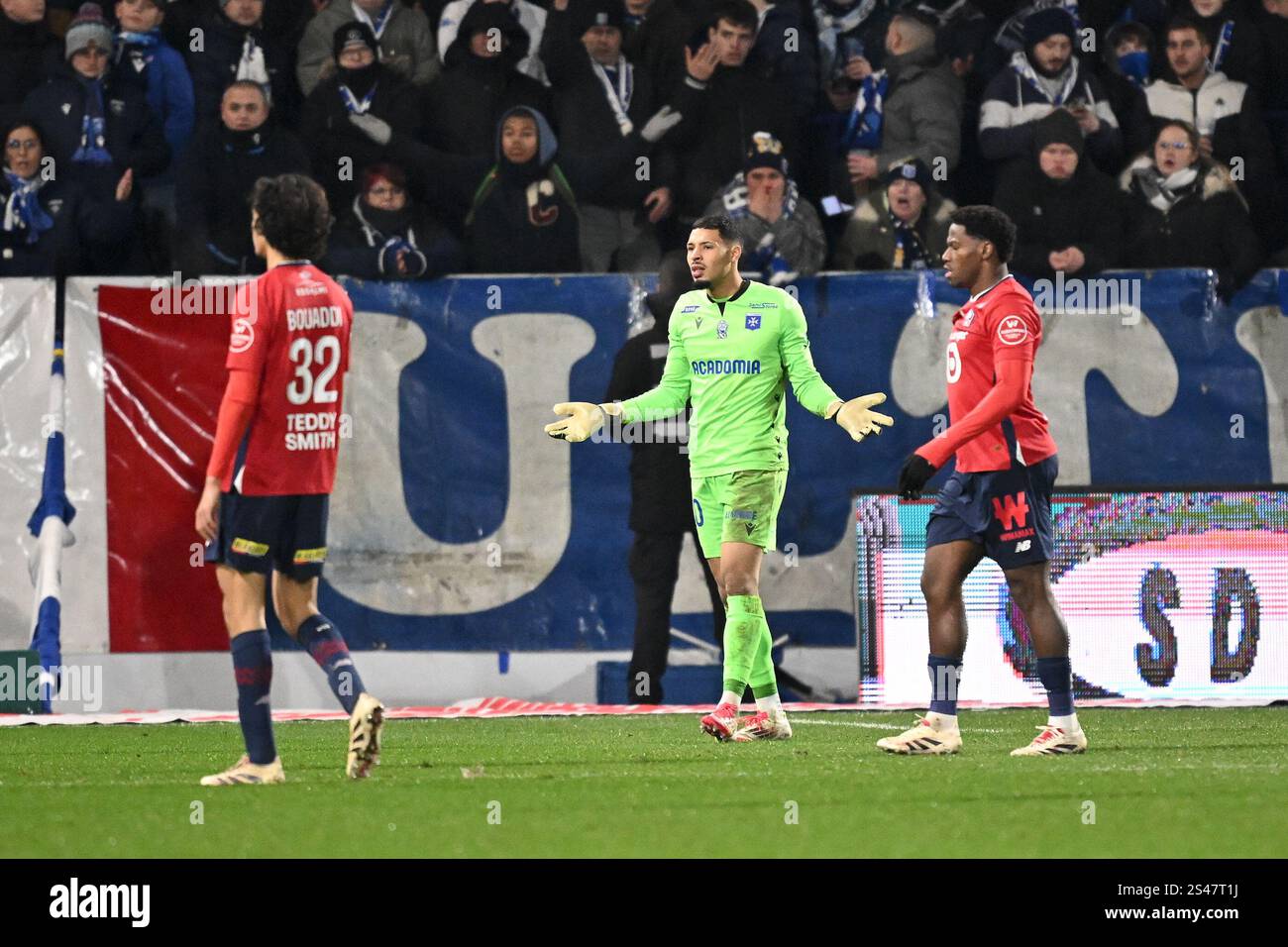 40 Theo DE PERCIN (aja) during the Ligue 1 McDonald's match between ...