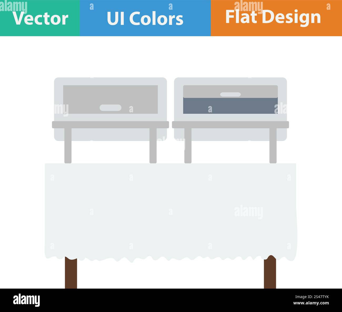 Chafing dish icon. Vector illustration Stock Vector Image & Art - Alamy