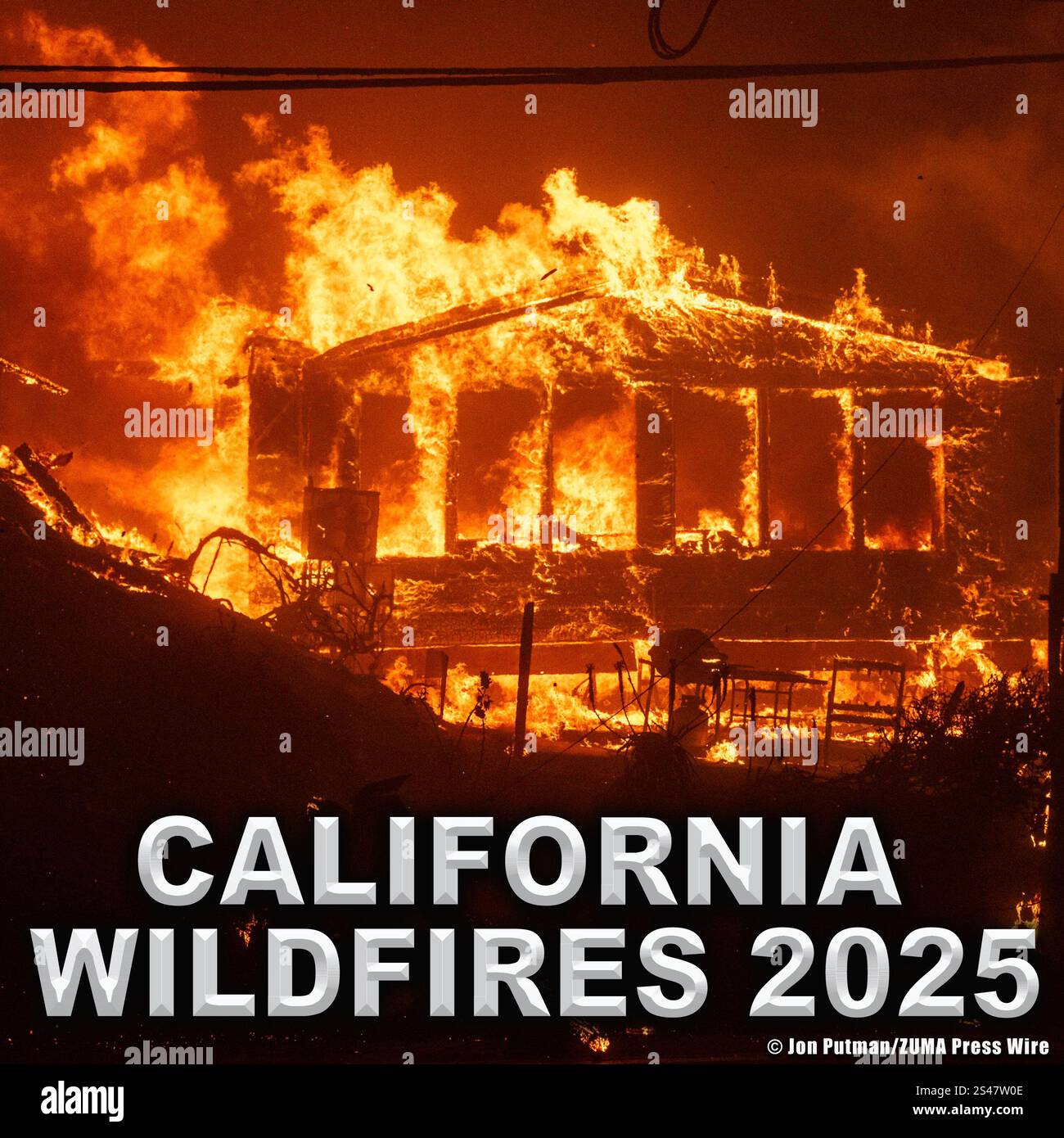 Starting on January 7, 2025, an ongoing series of catastrophic wildfires has affected the Los ...