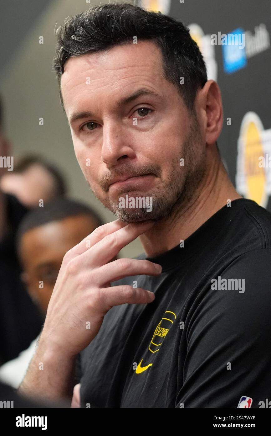 Los Angeles Lakers coach JJ Redick recounts that he and his family lost ...