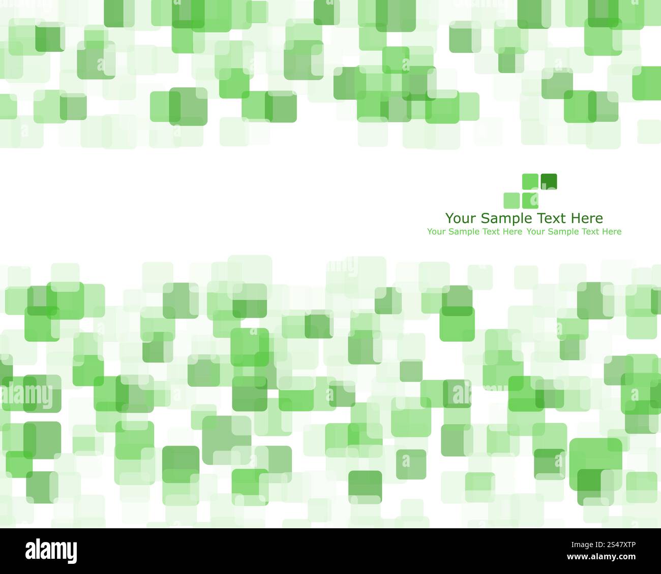 Abstract green checkered pattern from rectangles. Vector illustration ...