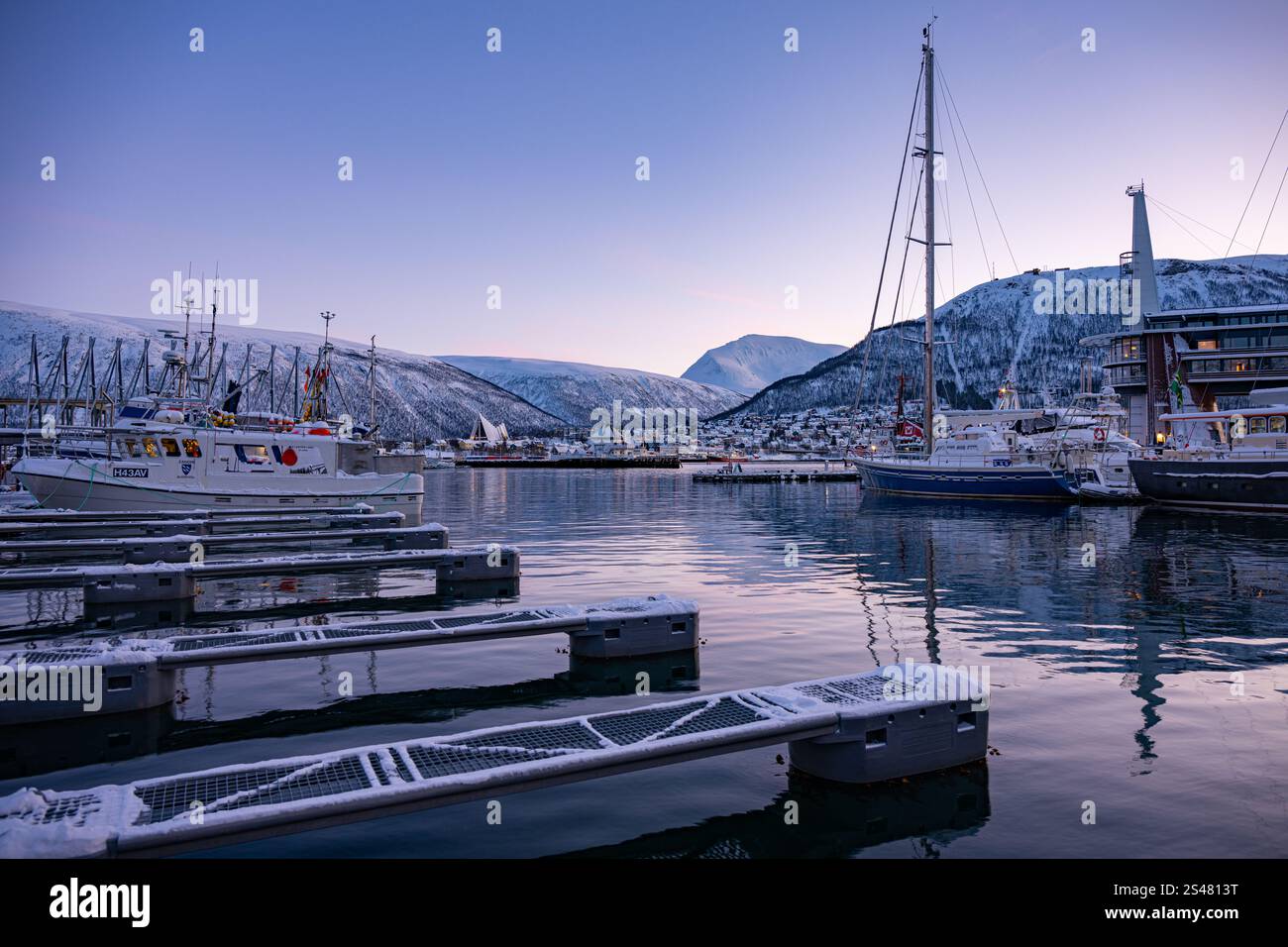 Tromso, the capital of the North, Norway Stock Photo - Alamy