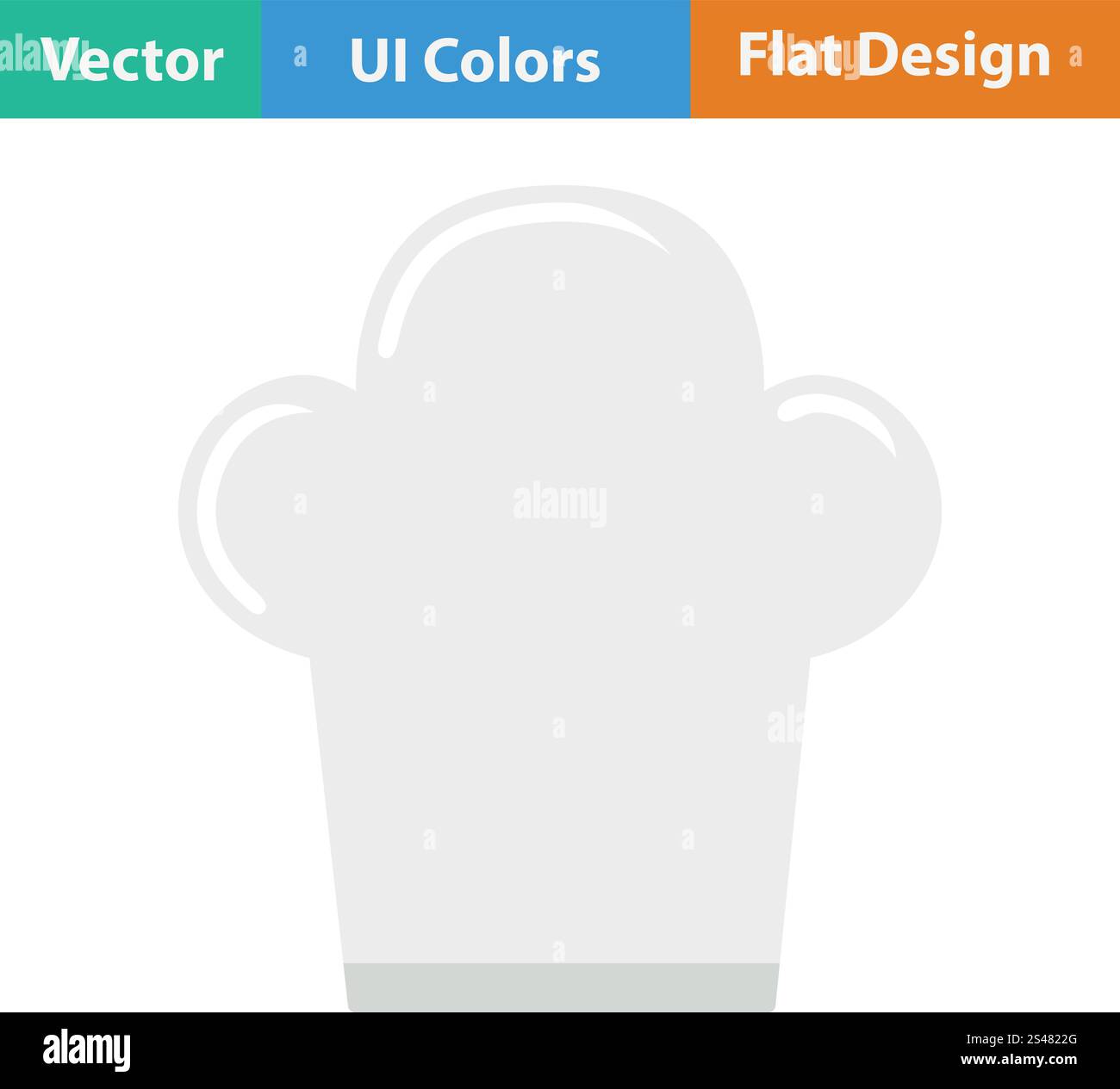 Chief cap icon. Vector illustration Stock Vector Image & Art - Alamy