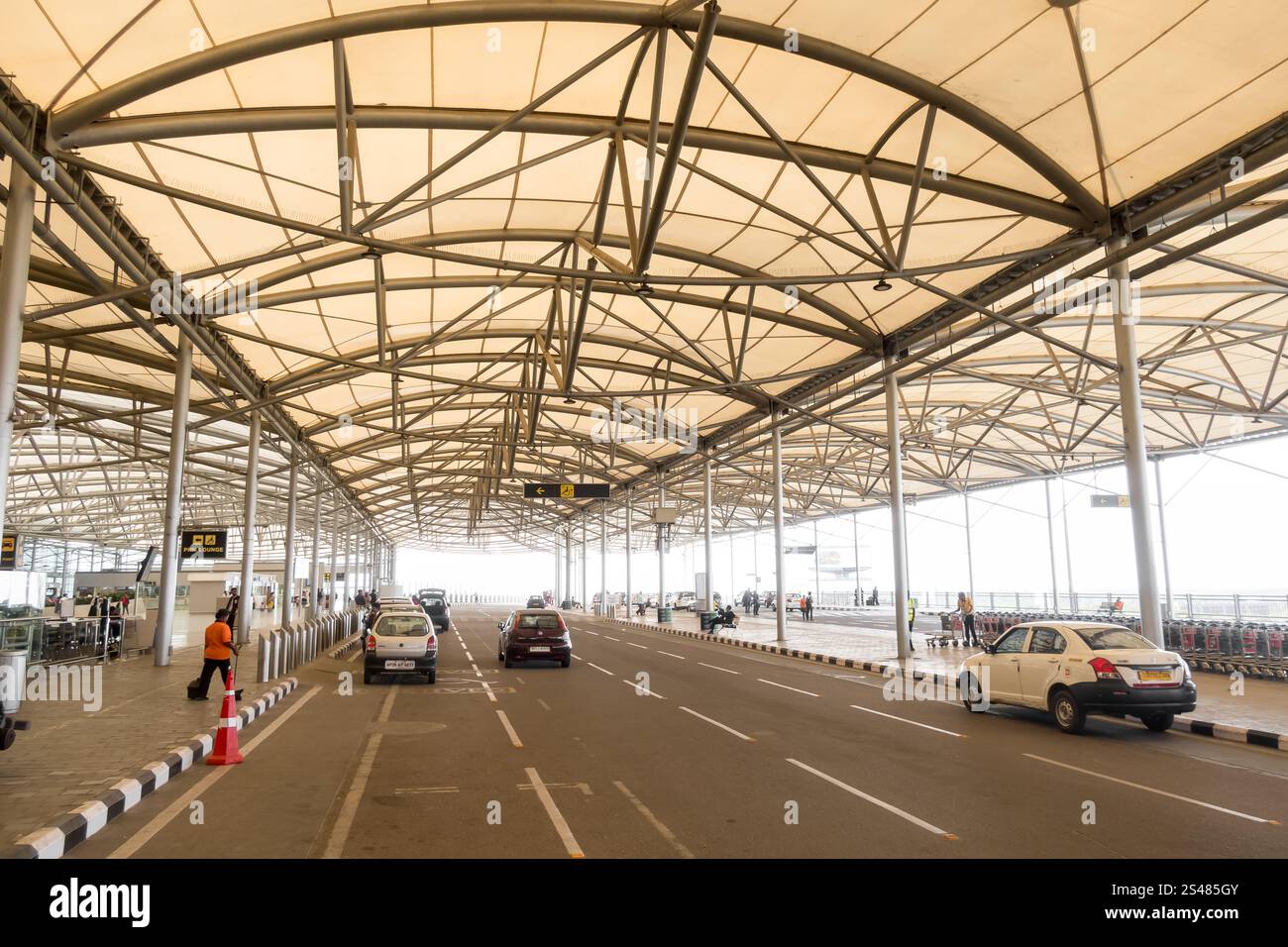 Hyderabad, INDIA - December 10, 2023 : Departure floor at Rajiv Gandhi ...