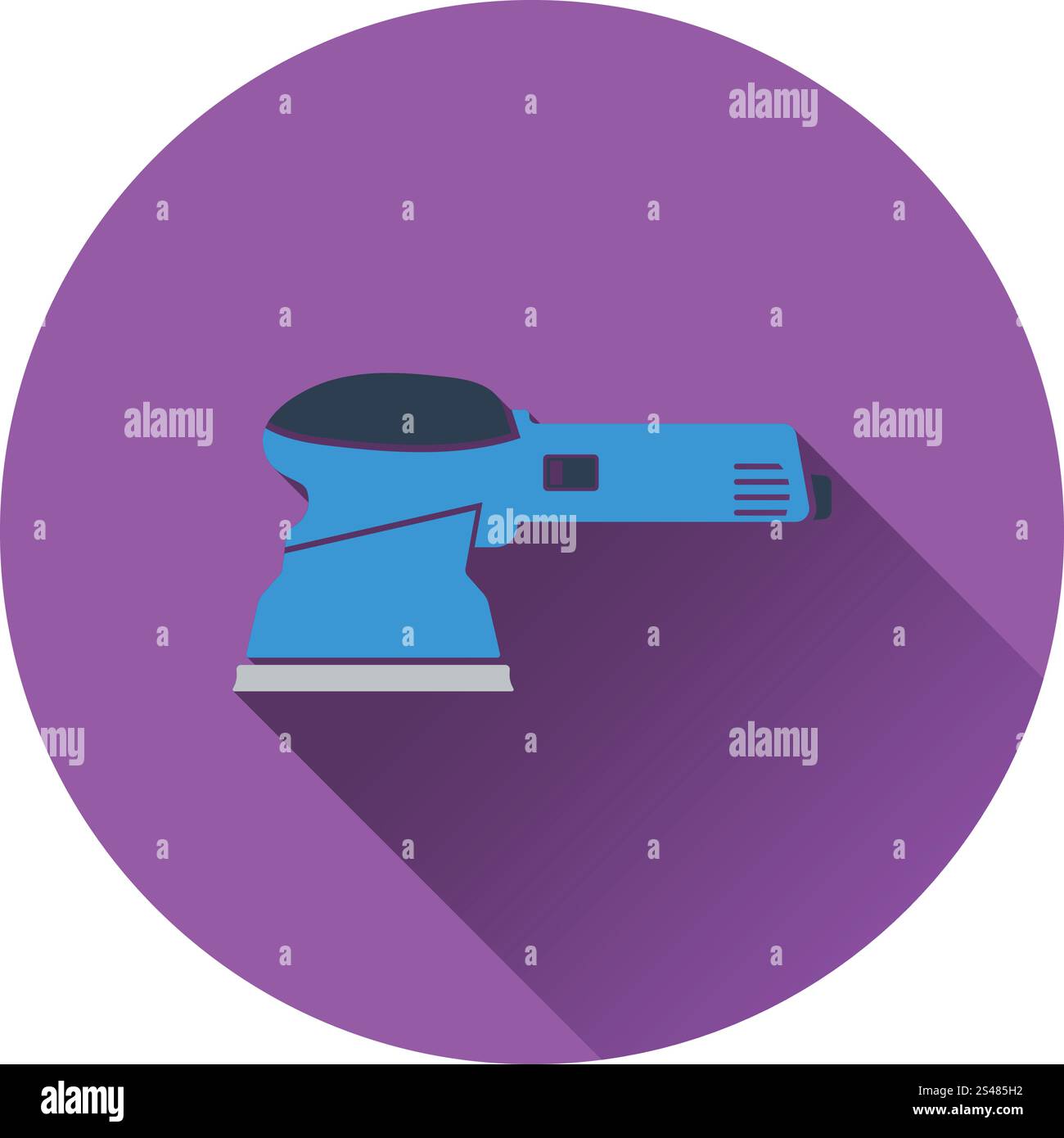 Icon of grinder. Flat design. Vector illustration Stock Vector Image ...