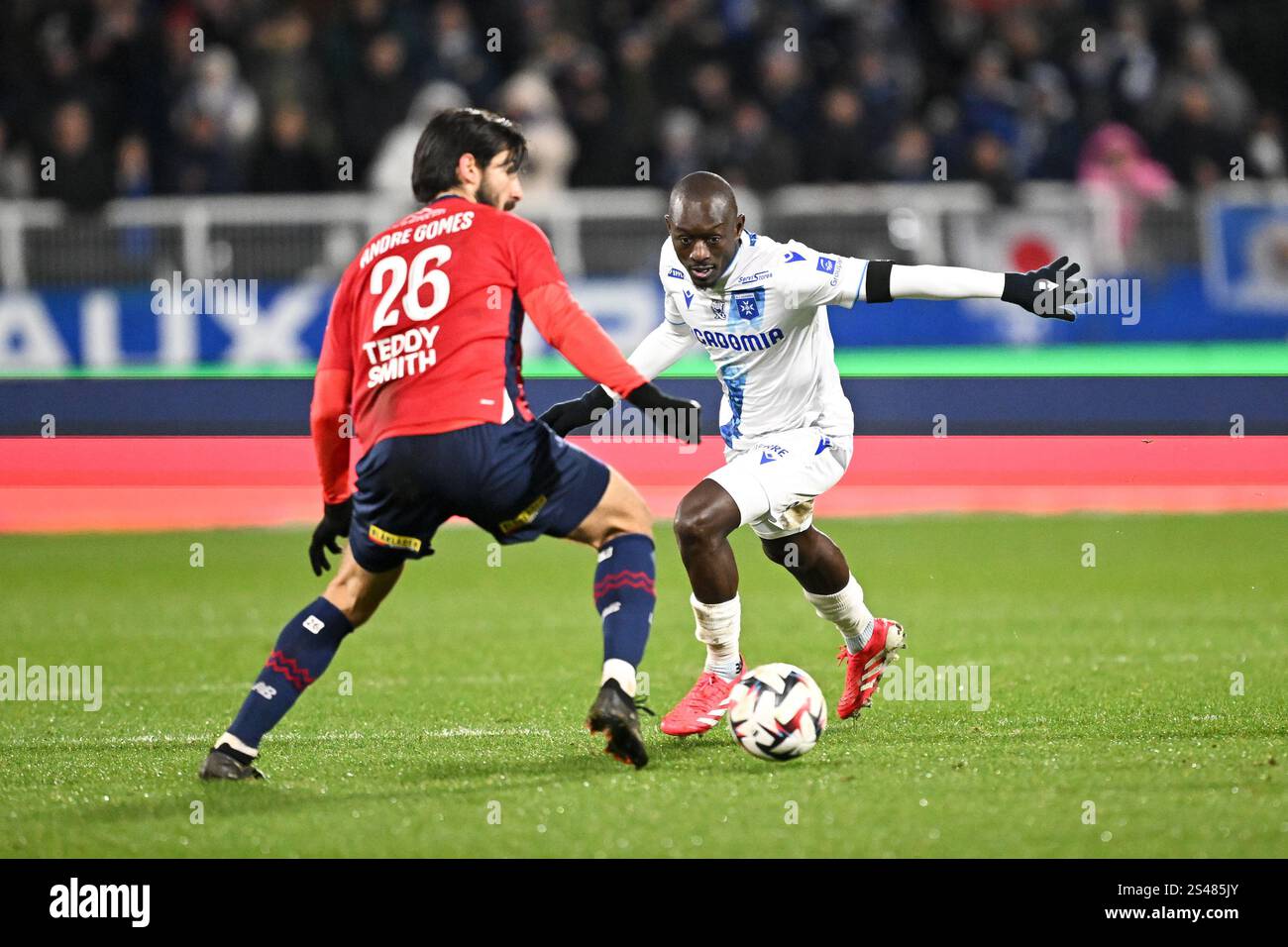 18 Assane DIOUSSE (aja) during the Ligue 1 McDonald's match between ...