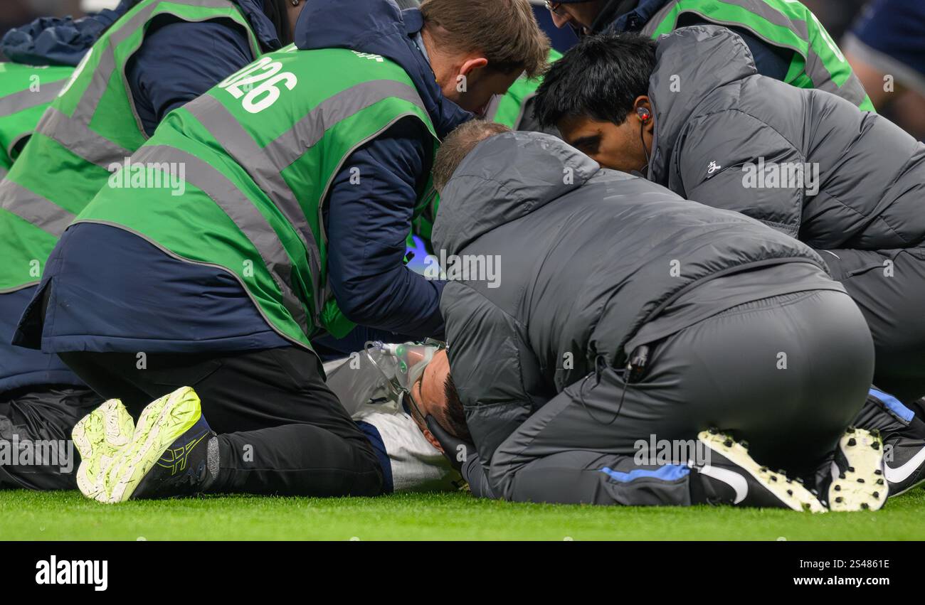 London, UK. 08th Jan, 2025. Tottenham Hotspur v Liverpool - Carabao Cup - Tottenham Stadium ...