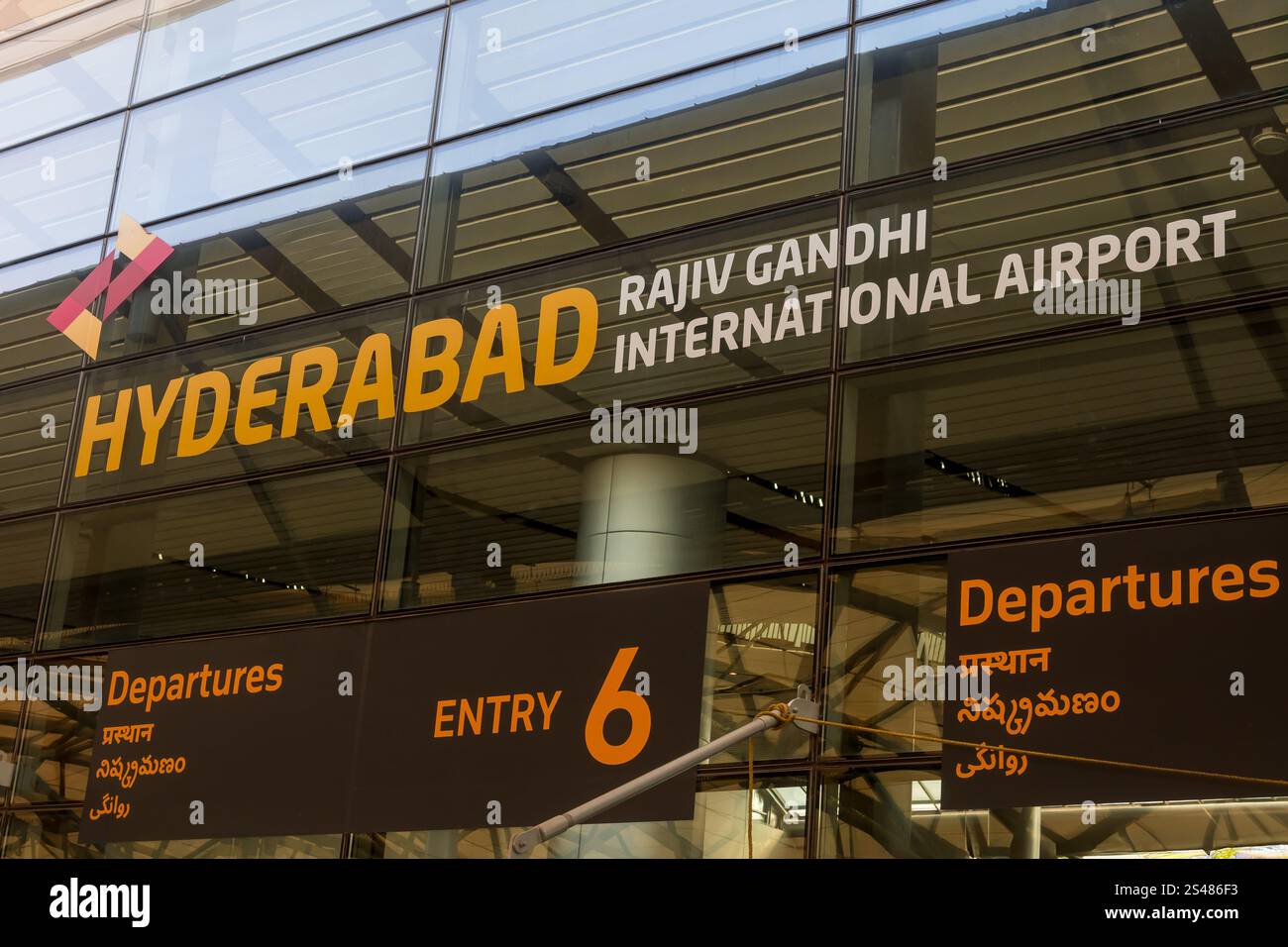 Hyderabad, INDIA - December 10, 2023 : Rajiv Gandhi International ...