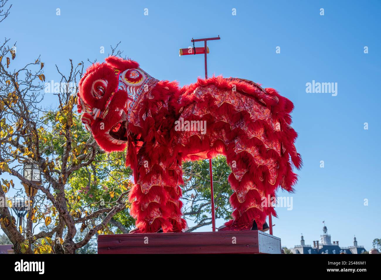 Large Chinese dragon puppet head It is a popular show during the ...