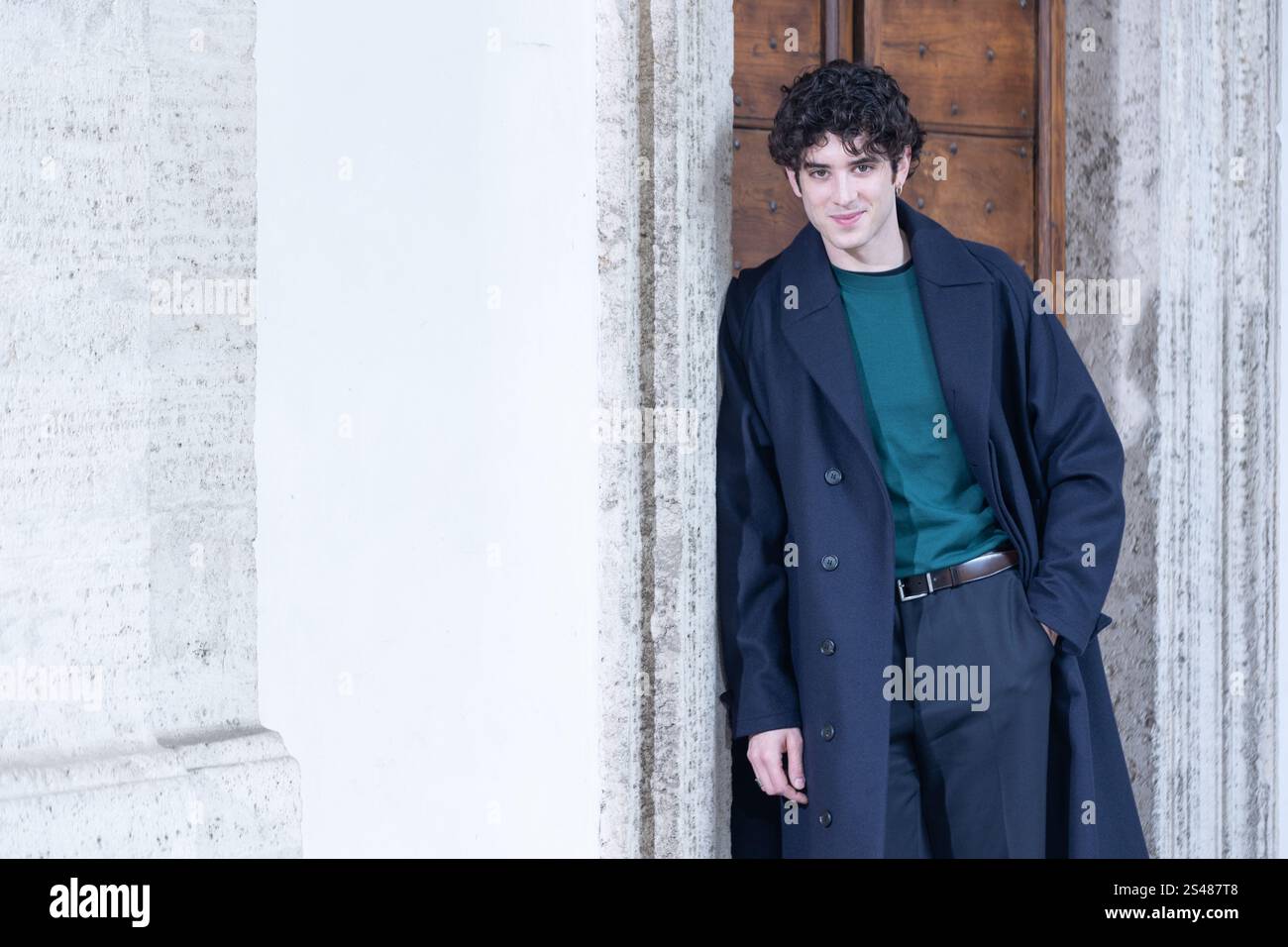 Rome, Italy. 10th Jan, 2025. The actor Nicolas Maupas attends the ...