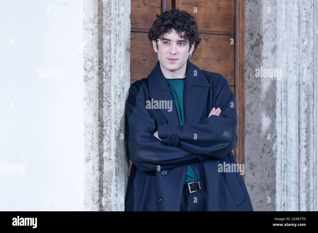 Rome, Italy. 10th Jan, 2025. The actor Nicolas Maupas attends the ...