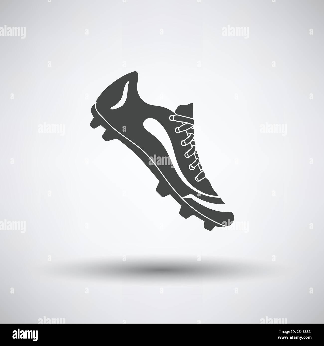 American football boot icon. Vector illustration Stock Vector Image ...