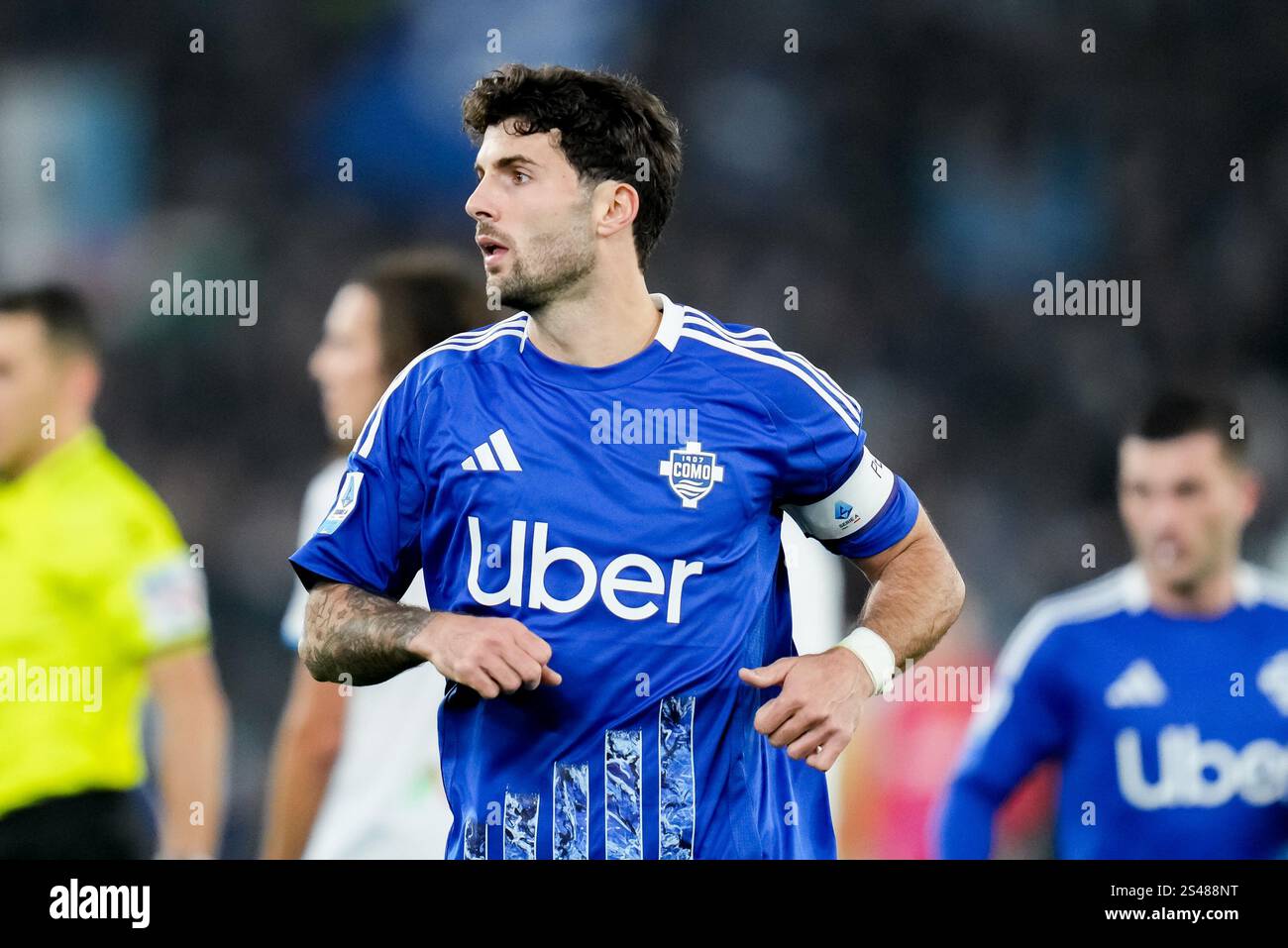 Rome, Italy. 10th Jan, 2025. Patrick Cutrone of Como 1907 looks on during the Serie A Enilive ...