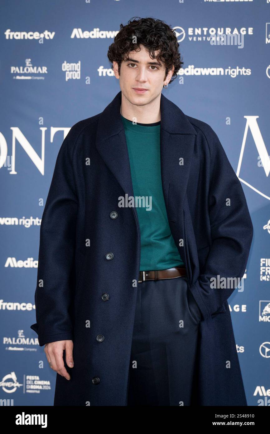 Rome, Italy. 10th Jan, 2025. Nicolas Maupas attends the “Il Conte di ...