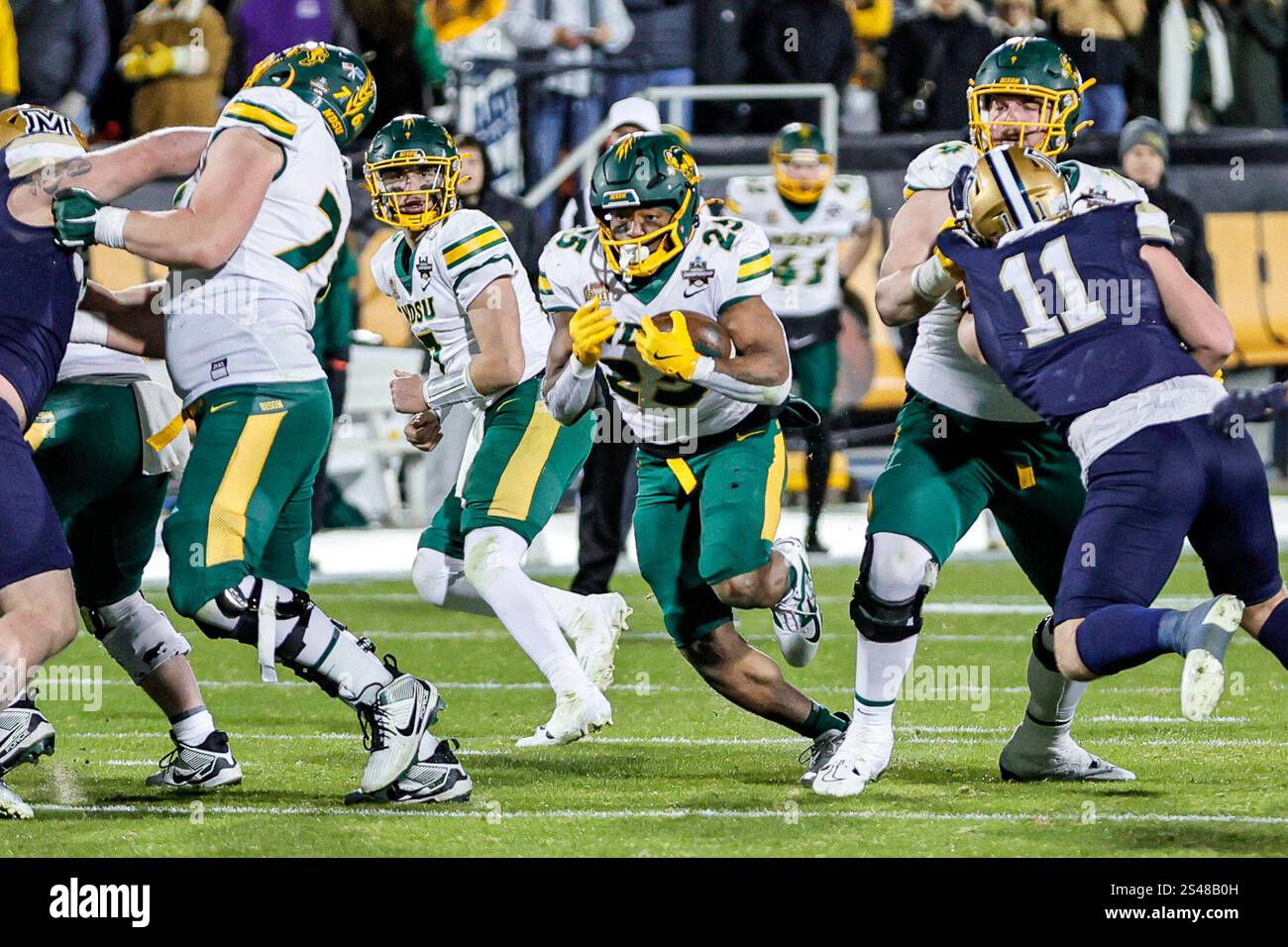 FRISCO, TX - JANUARY 06: North Dakota State Bison running back CharMar ...