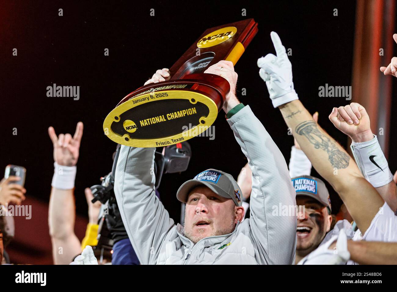 FRISCO, TX - JANUARY 06: North Dakota State Bison head coach Tim ...