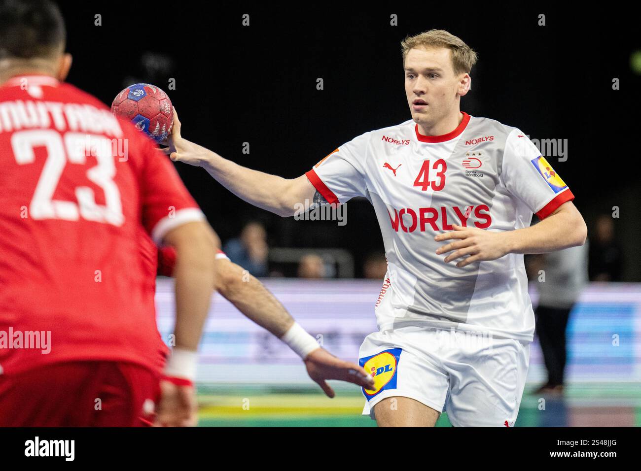 Copenhagen, Denmark. 10th Jan, 2025. Simon Pytlick (43) of Denmark seen ...