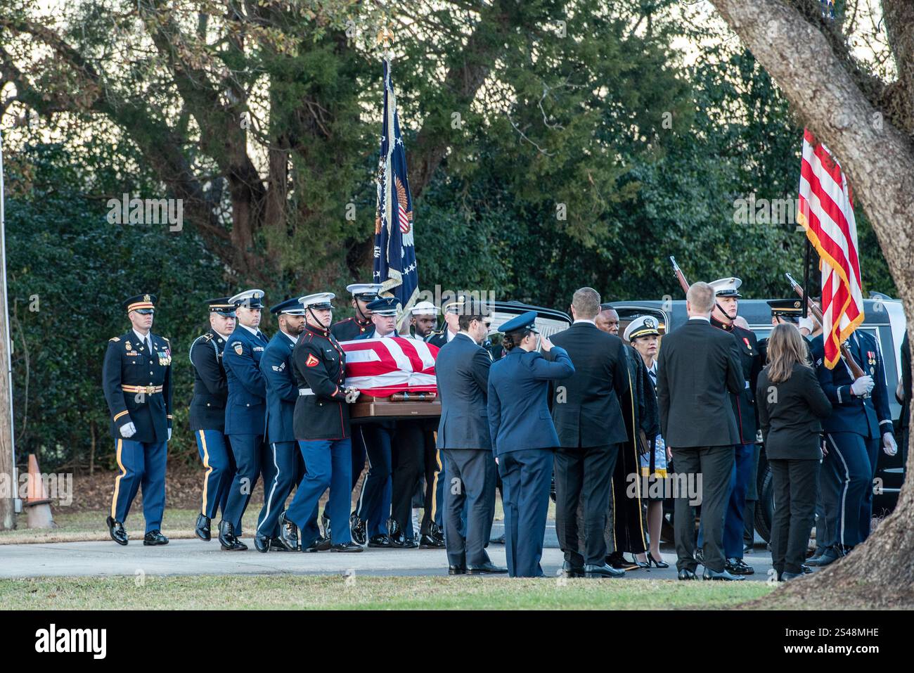 Plains, United States Of America. 10th Jan, 2025. United States service ...
