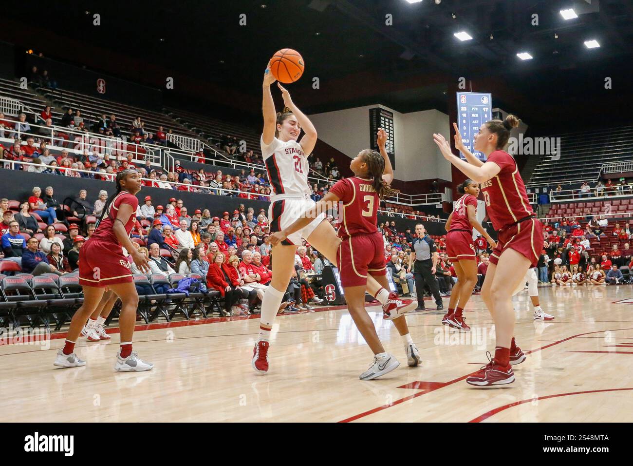 STANFORD, CA - JANUARY 09: Stanford Cardinal F Brooke Demetre (21 ...