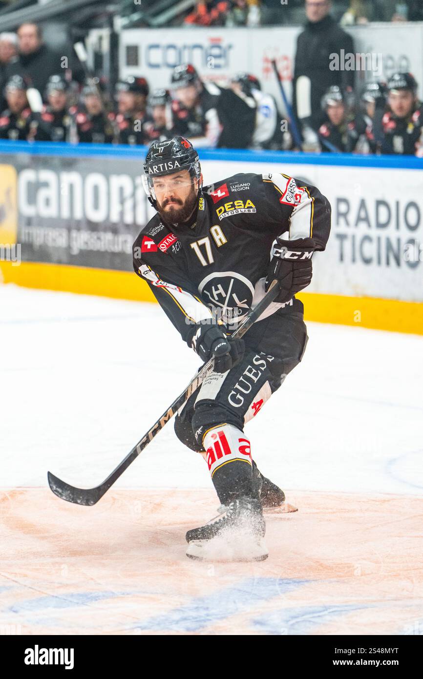 Porza, Switzerland. 10th Jan, 2025. 10/01/2025, Porza, Cornèr Arena, NL ...