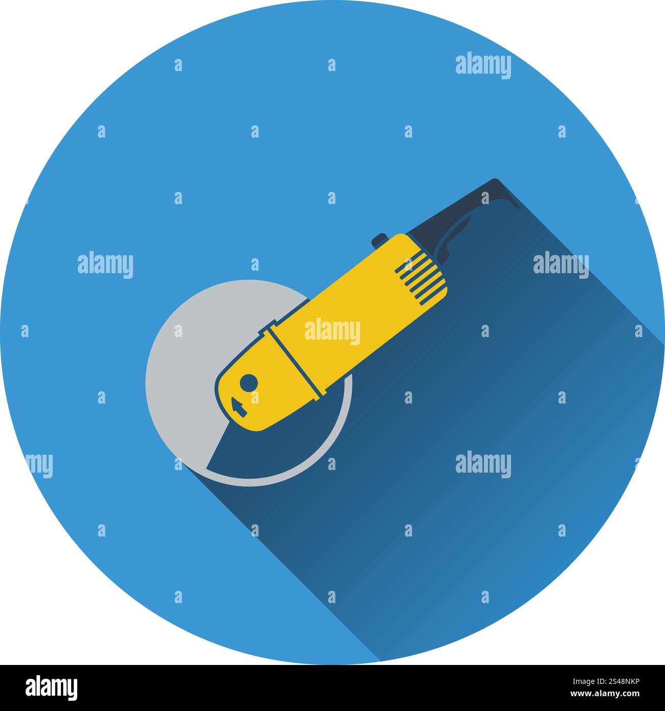 Icon of grinder. Flat design. Vector illustration Stock Vector Image ...