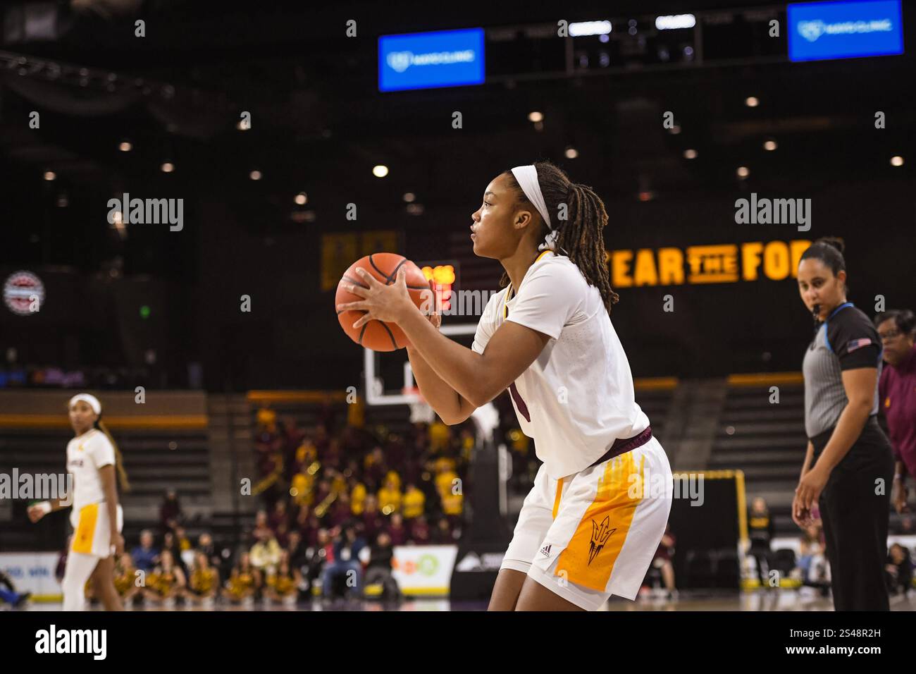 Arizona State Sun Devils guard Jazion Jackson (7) shoots a three ...