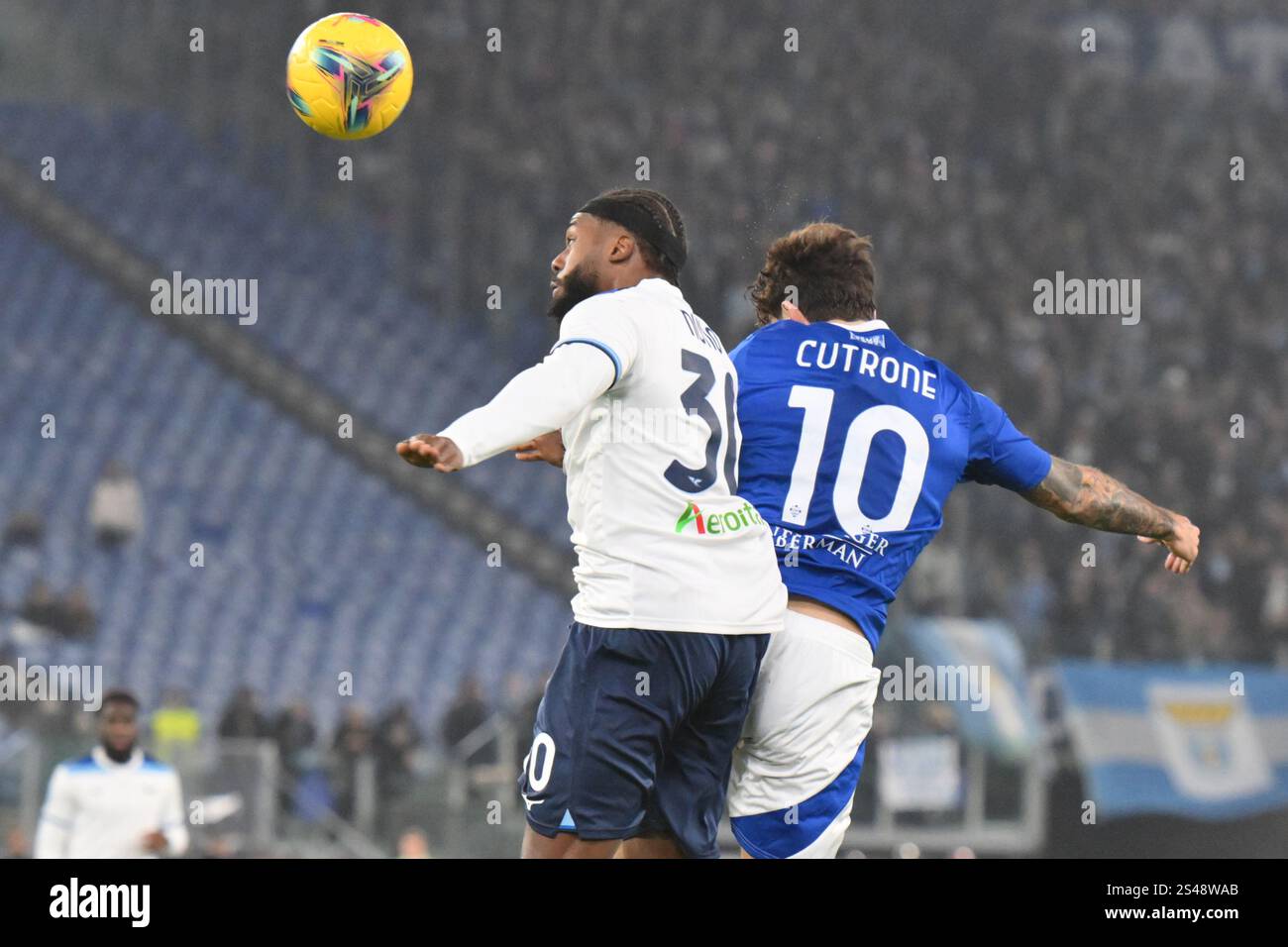 Stadio Olimpico, Rome, Italy. 10th Jan, 2025. Italian Serie A Football; Lazio versus Como ...