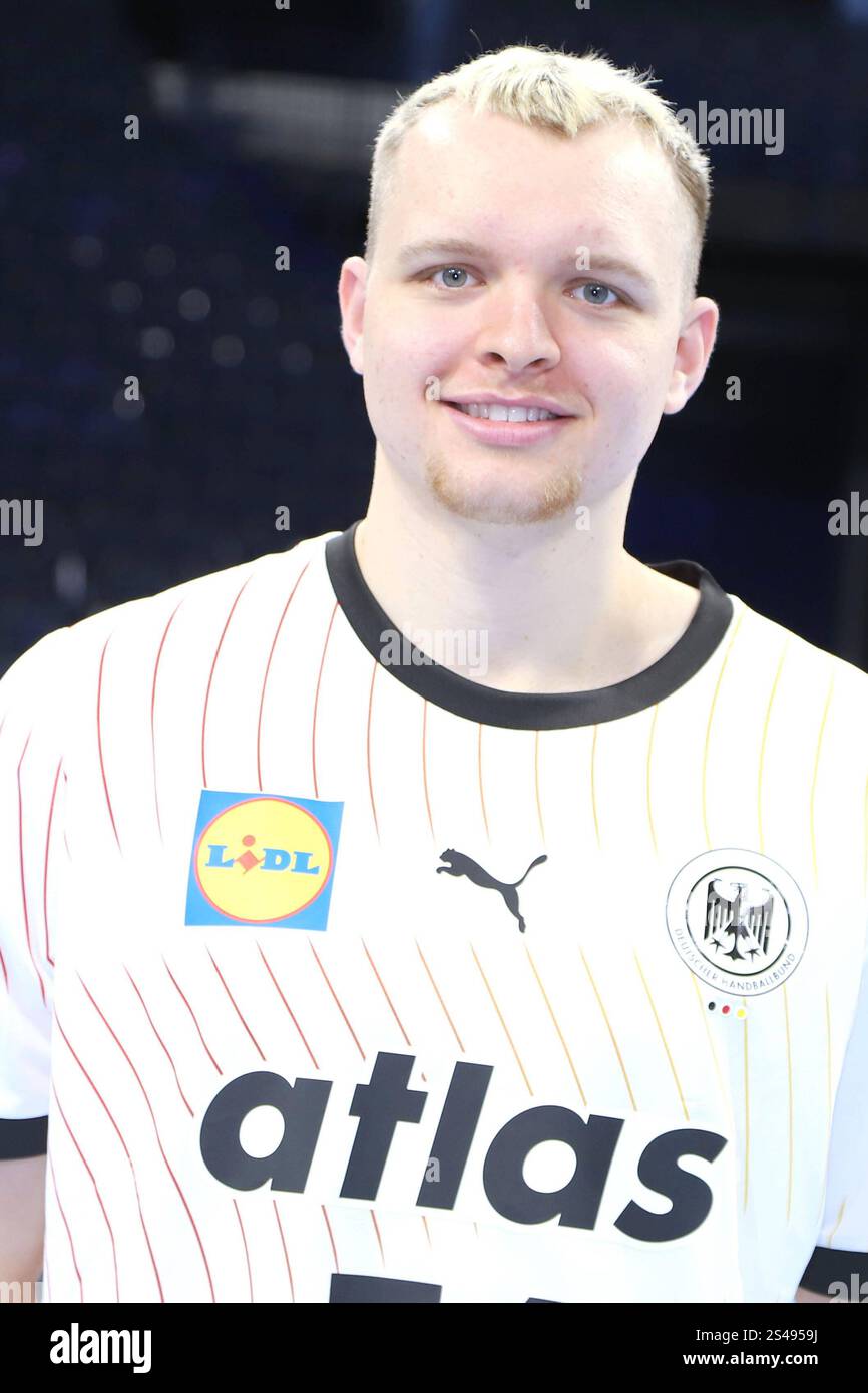 Pressekonferenz Handball WM Justus Fischer, PK Handball WM, Barclays ...