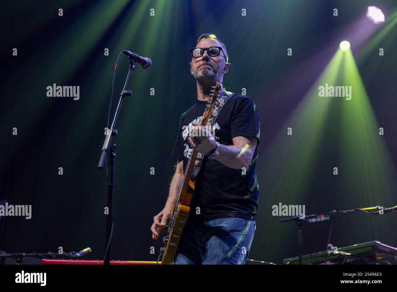 Madison, USA. 09th Jan, 2025. Michael Eisenstein of Letters to Cleo ...