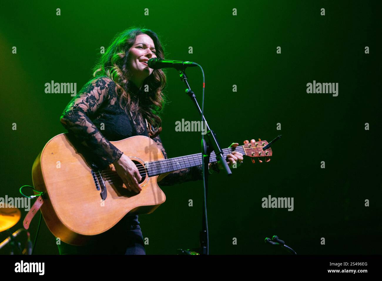 Madison, USA. 09th Jan, 2025. Kelly Steward of The Nielsen Trust during ...