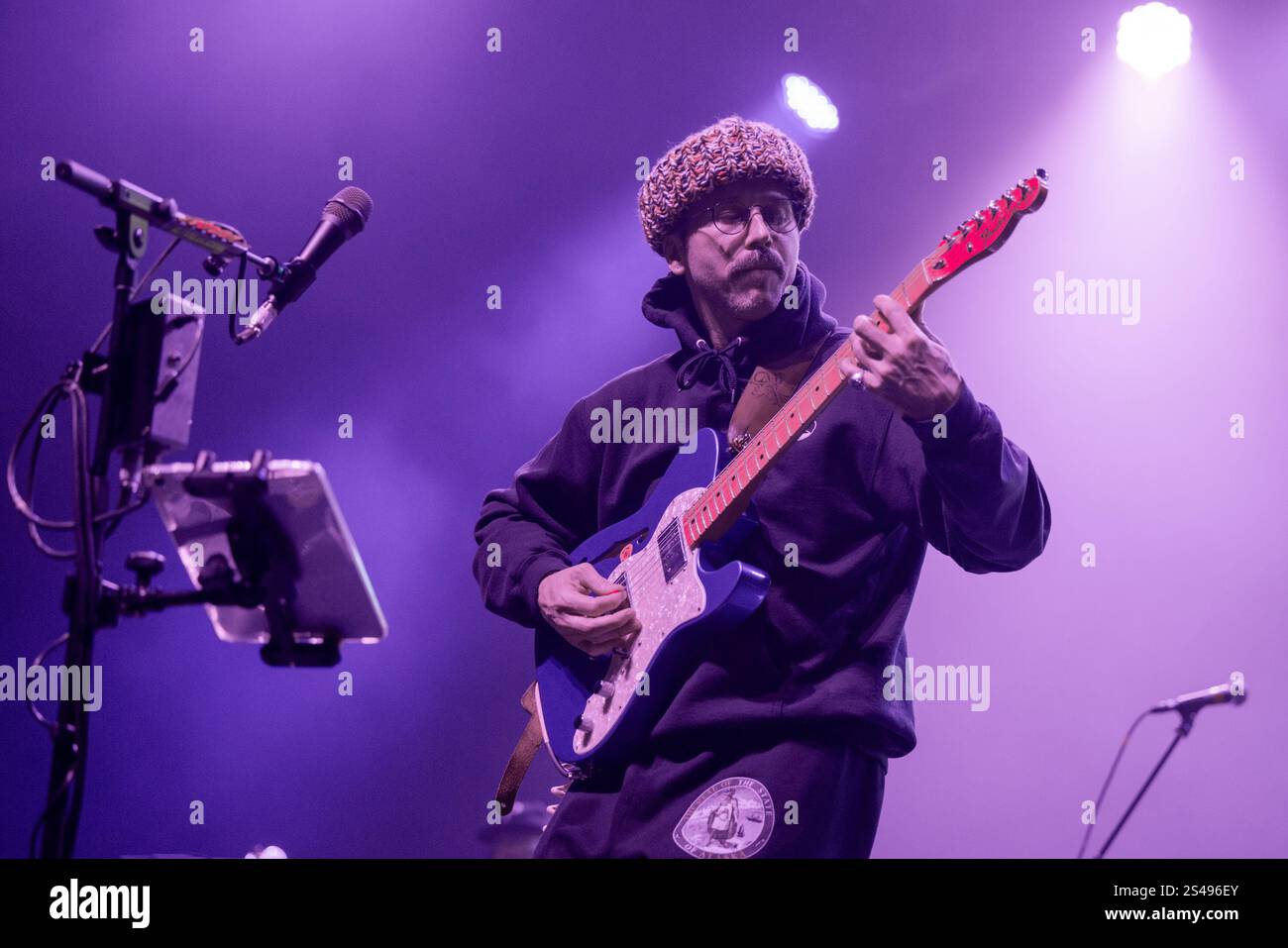 Madison, USA. 09th Jan, 2025. John Baldwin Gourley of Portugal. The Man ...