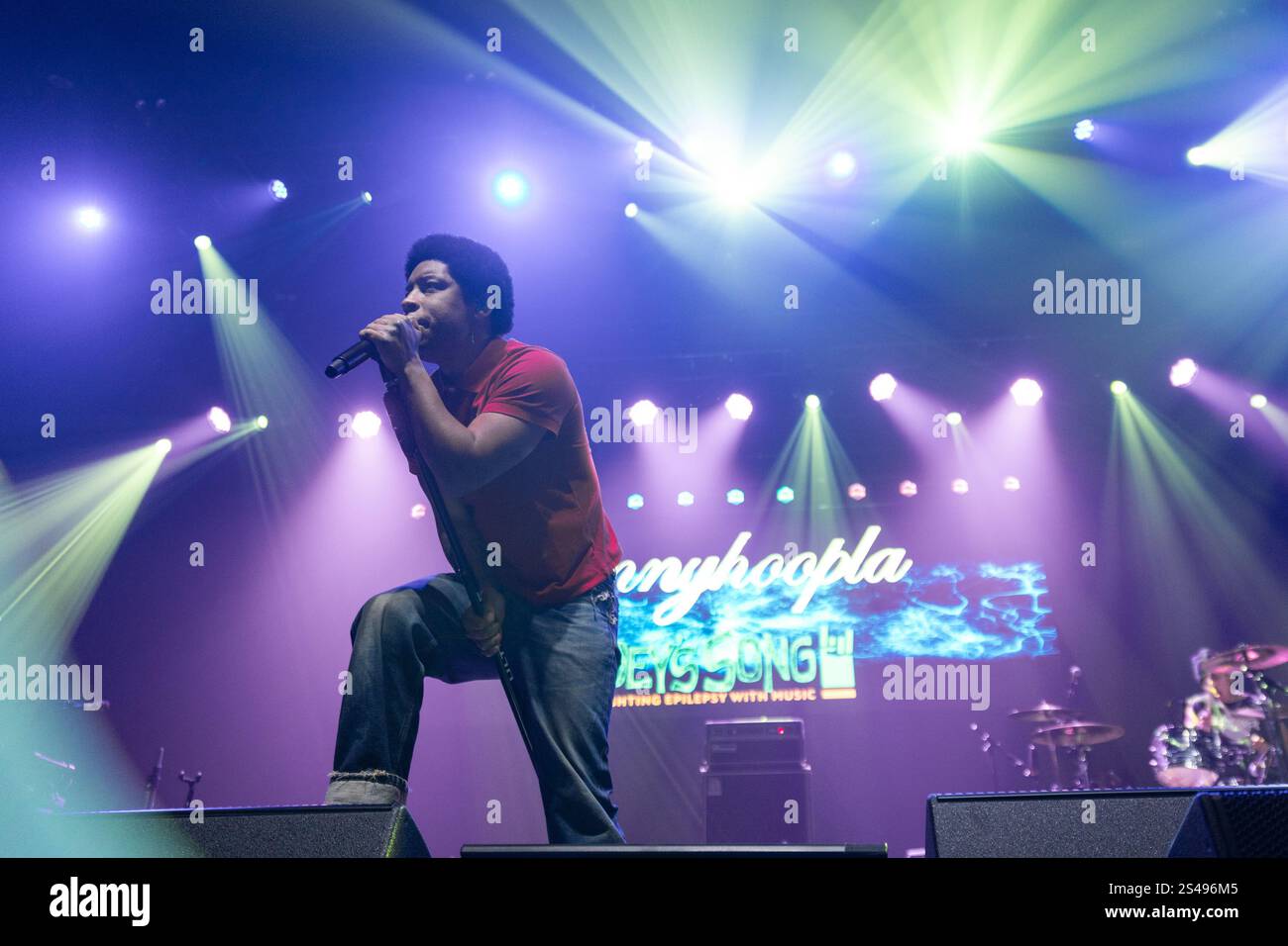 Madison, USA. 09th Jan, 2025. KennyHoopla (Kenneth Beasley) during The ...