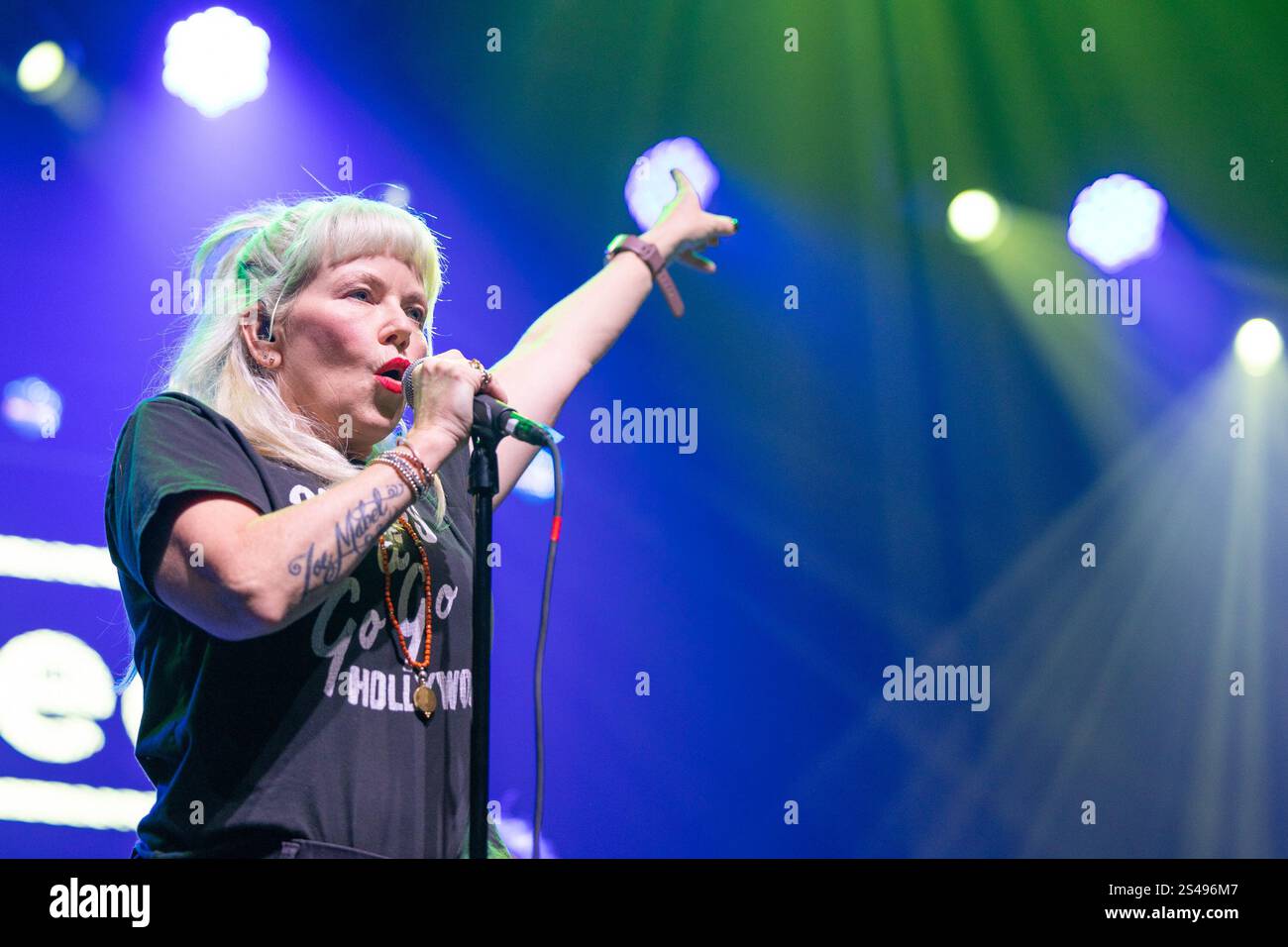 Madison, USA. 09th Jan, 2025. Kay Hanley of Letters to Cleo during The ...