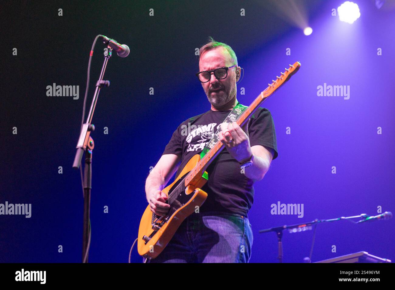 Madison, USA. 09th Jan, 2025. Michael Eisenstein of Letters to Cleo ...