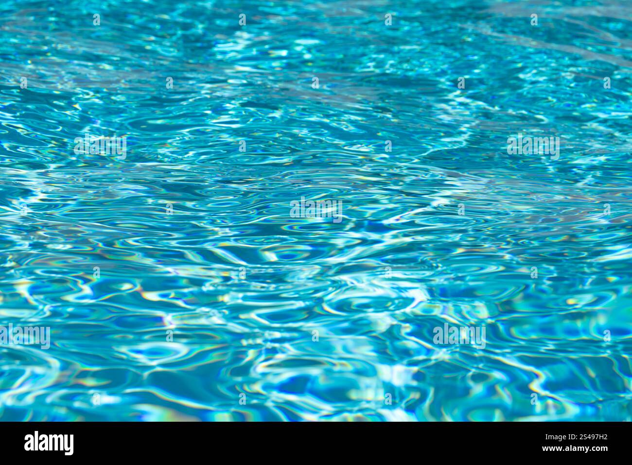 Blue water texture background. Background of pool water surface. Blue ...