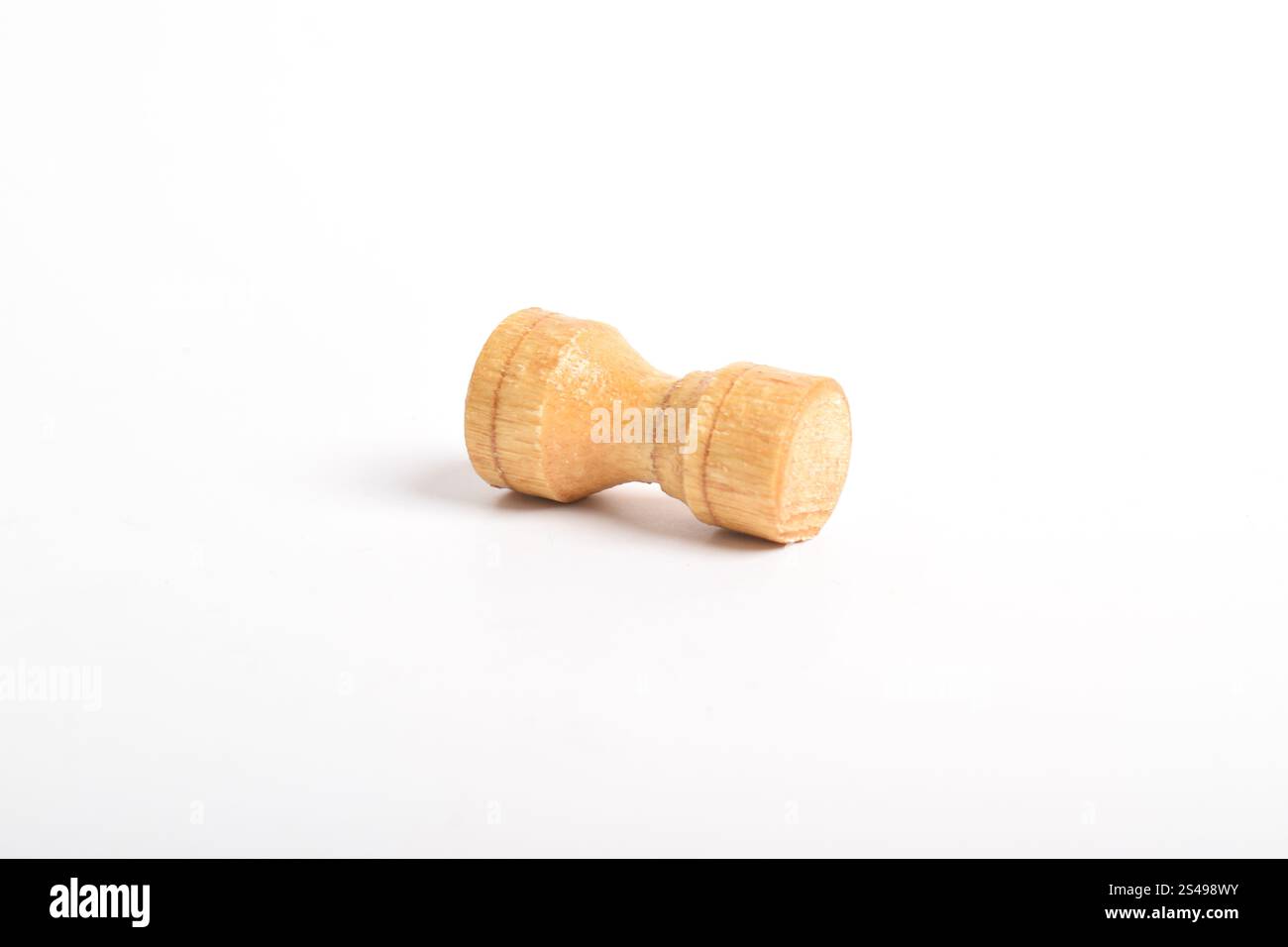 Wooden chess rook isolated on white background Stock Photo - Alamy