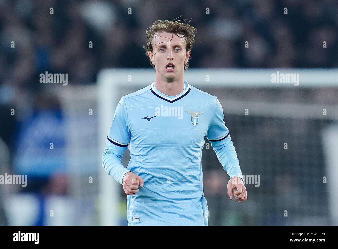 Rome, Italy. 05th Jan, 2025. Nicolo' Rovella of SS Lazio during the Serie A Enilive match ...
