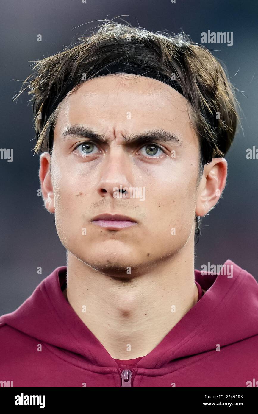 Rome, Italy. 05th Jan, 2025. Paulo Dybala of AS Roma looks on during ...