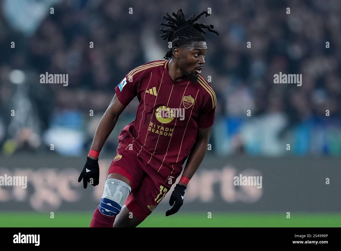 Rome, Italy. 05th Jan, 2025. Manu Kone' of AS Roma during the Serie A ...