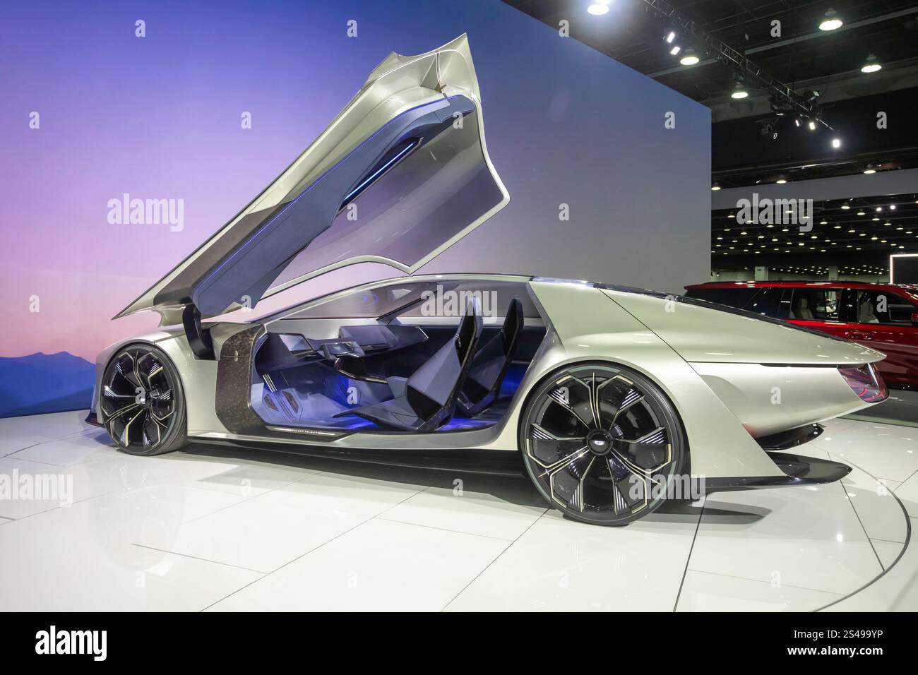 Detroit, Michigan, USA. 10th Jan, 2025. Cadillac's Opulent Velocity ...