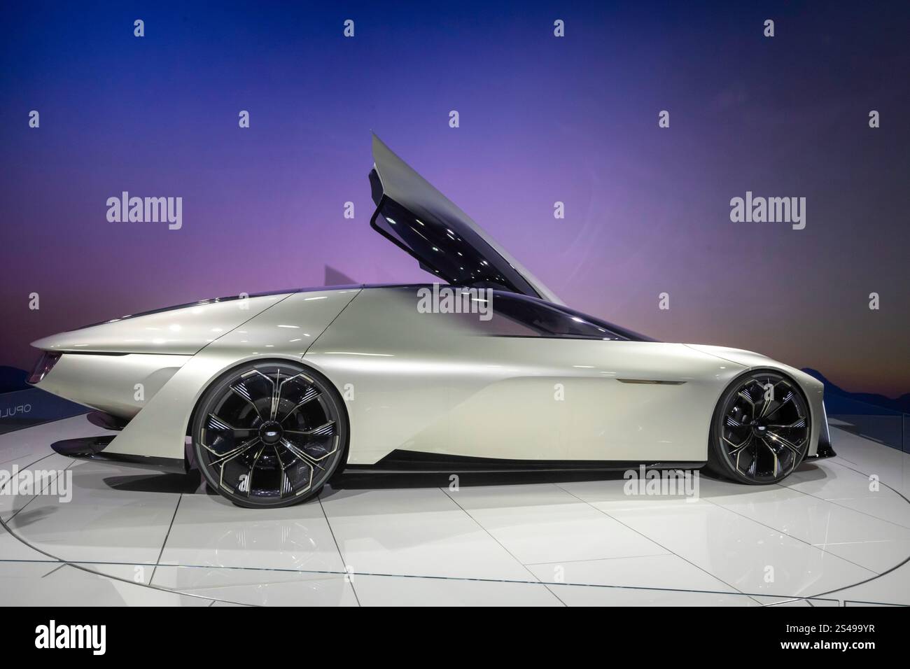 Detroit, Michigan, USA. 10th Jan, 2025. Cadillac's Opulent Velocity ...