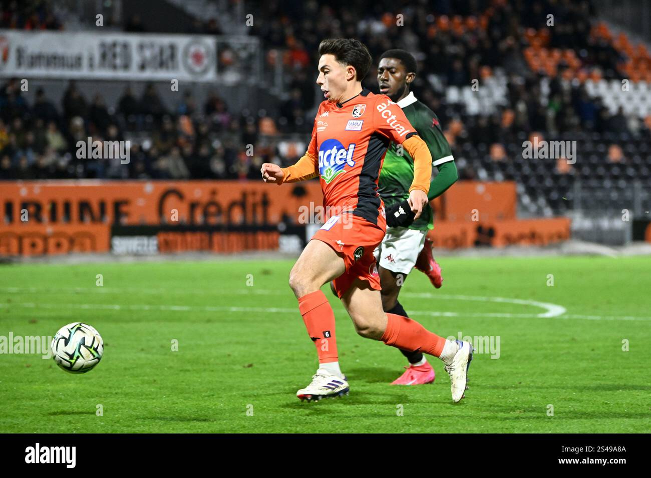 06 Sam SANNA (slmfc) during the Ligue 2 BKT match between Laval and Red ...