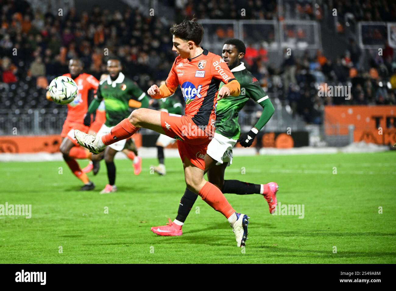 06 Sam SANNA (slmfc) during the Ligue 2 BKT match between Laval and Red ...