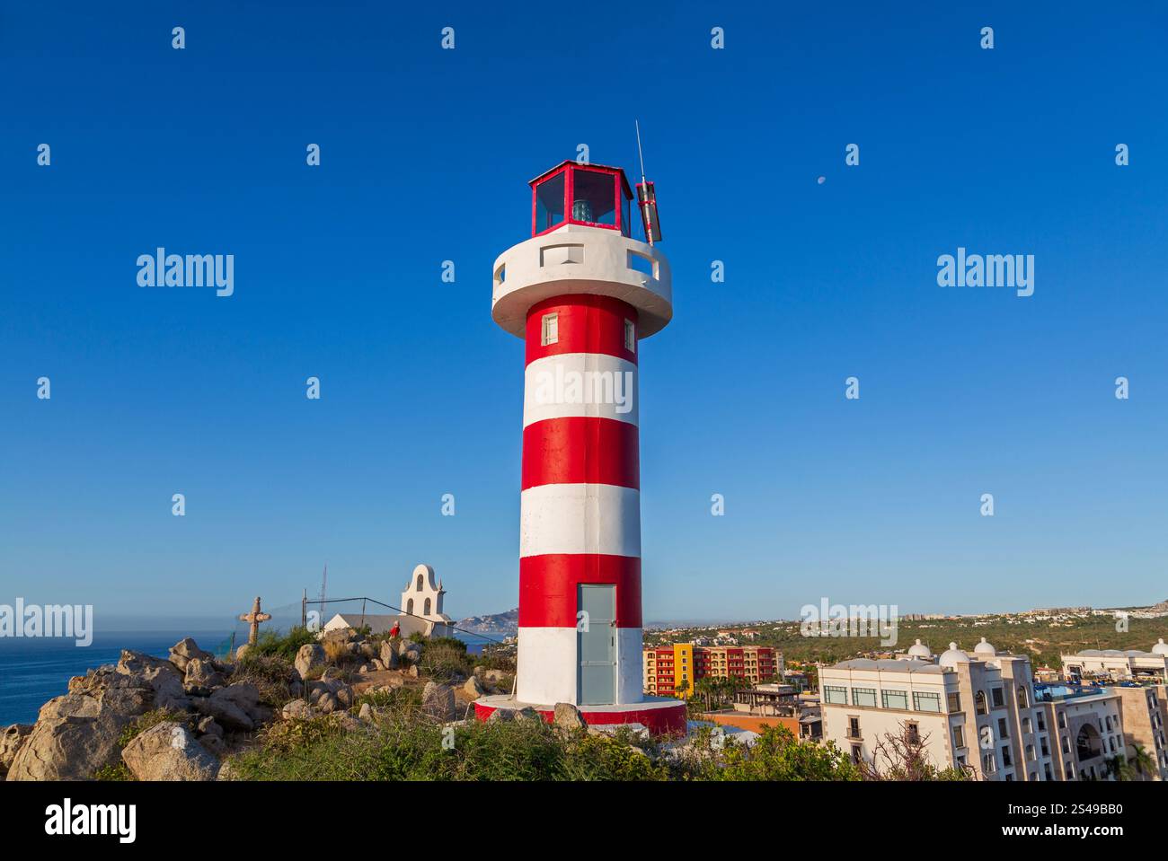 Cabeza (El Encanto) Lighthouse, Cabo San Lucas,Baja California Sur ...