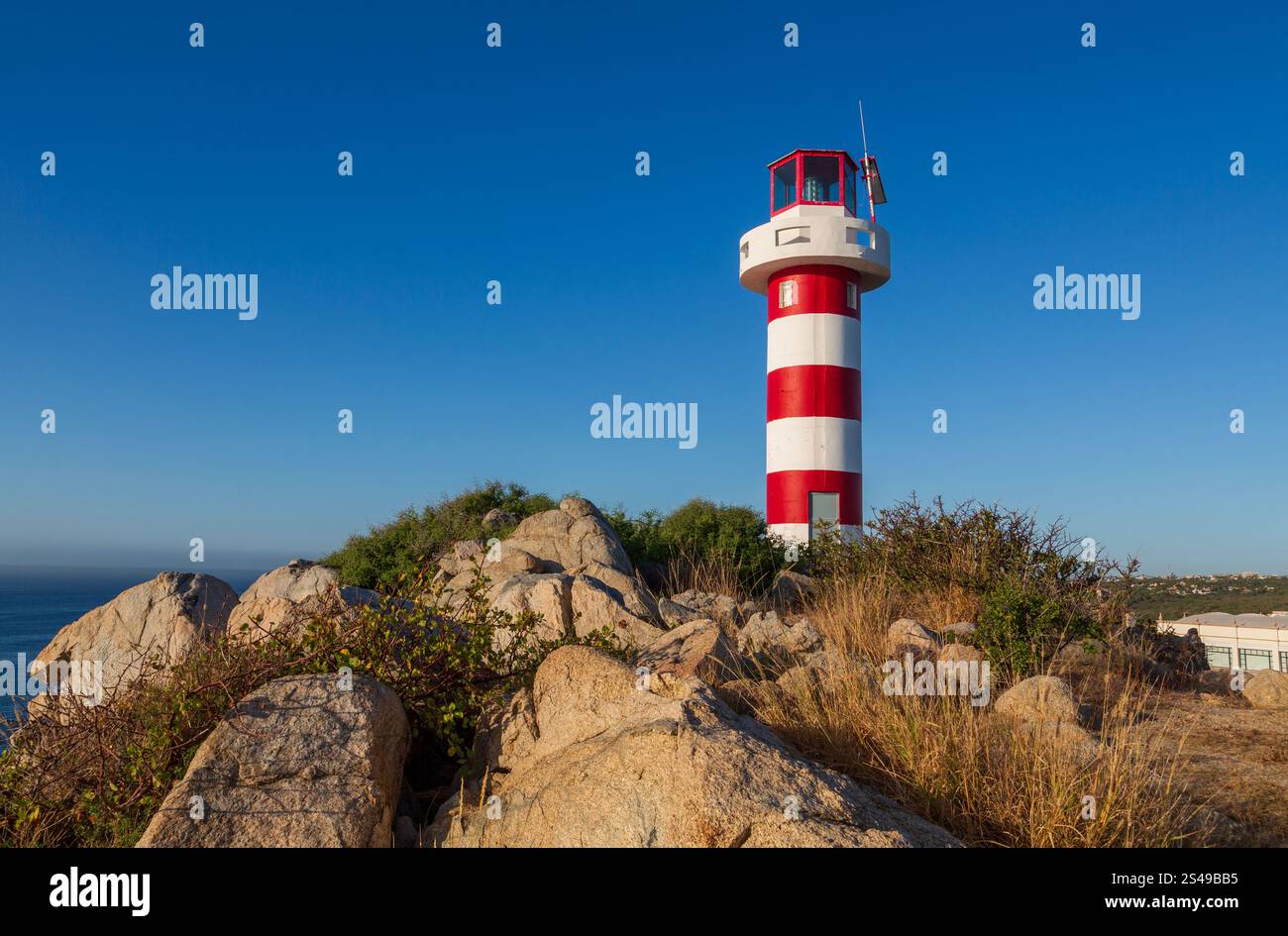 Cabeza (El Encanto) Lighthouse, Cabo San Lucas,Baja California Sur ...