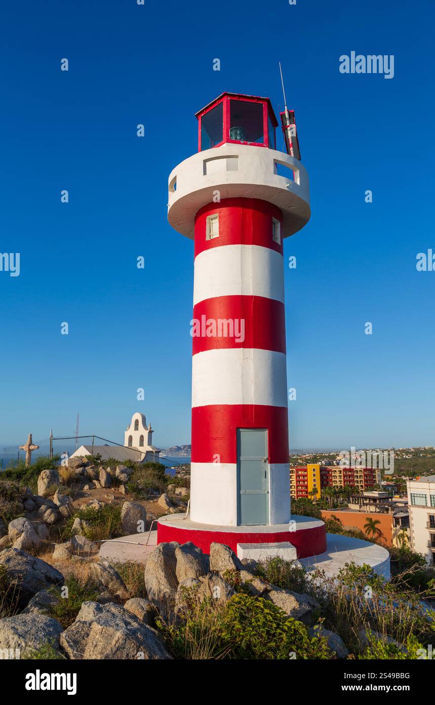 Cabeza (El Encanto) Lighthouse, Cabo San Lucas,Baja California Sur ...